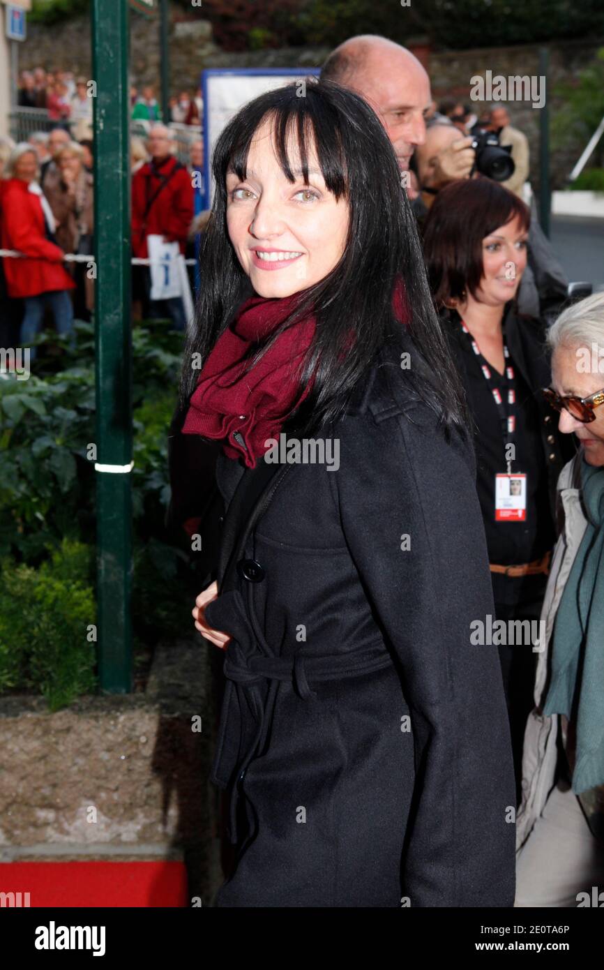 Maria de Medeiros attending the 'Festival du Film Britannique de Dinard ...