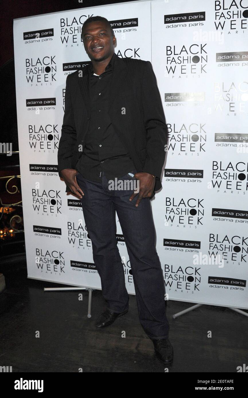 Marcel Desailly attending the Black Fashion Week opening party held at ...