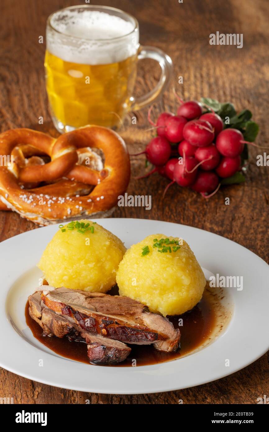 German Pork Roast Bavarian Style High Resolution Stock Photography and ...