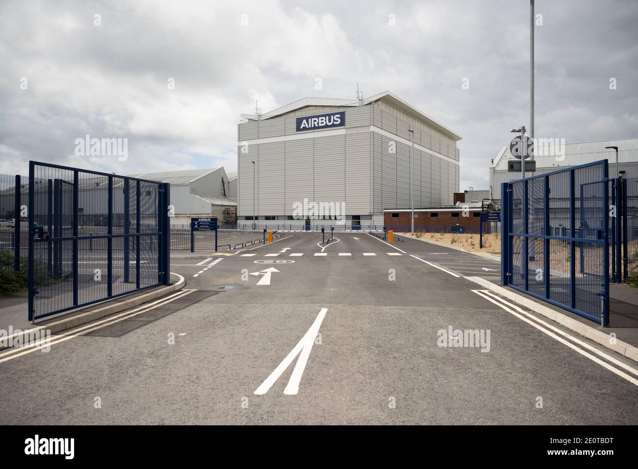 A general view of the Airbus factory in Filton, Bristol, England, UK ...