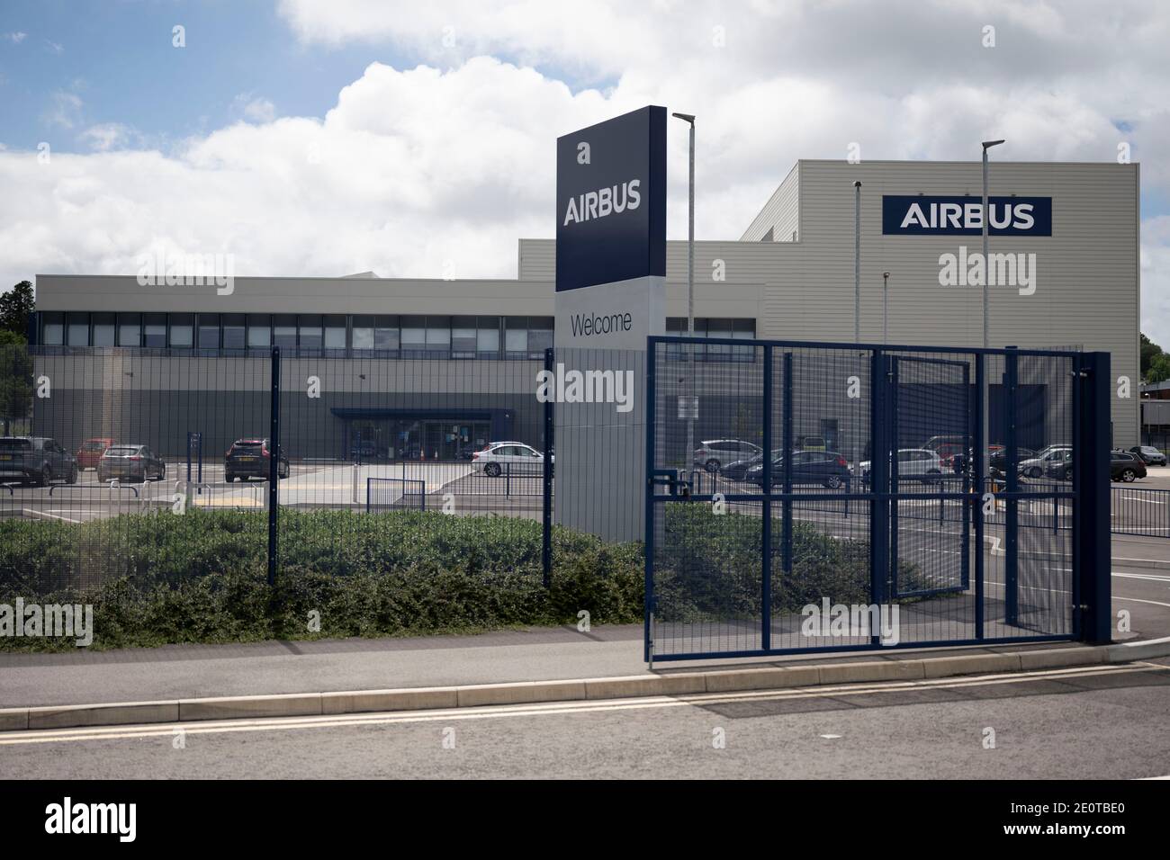 A general view of the Airbus factory in Filton, Bristol, England, UK ...