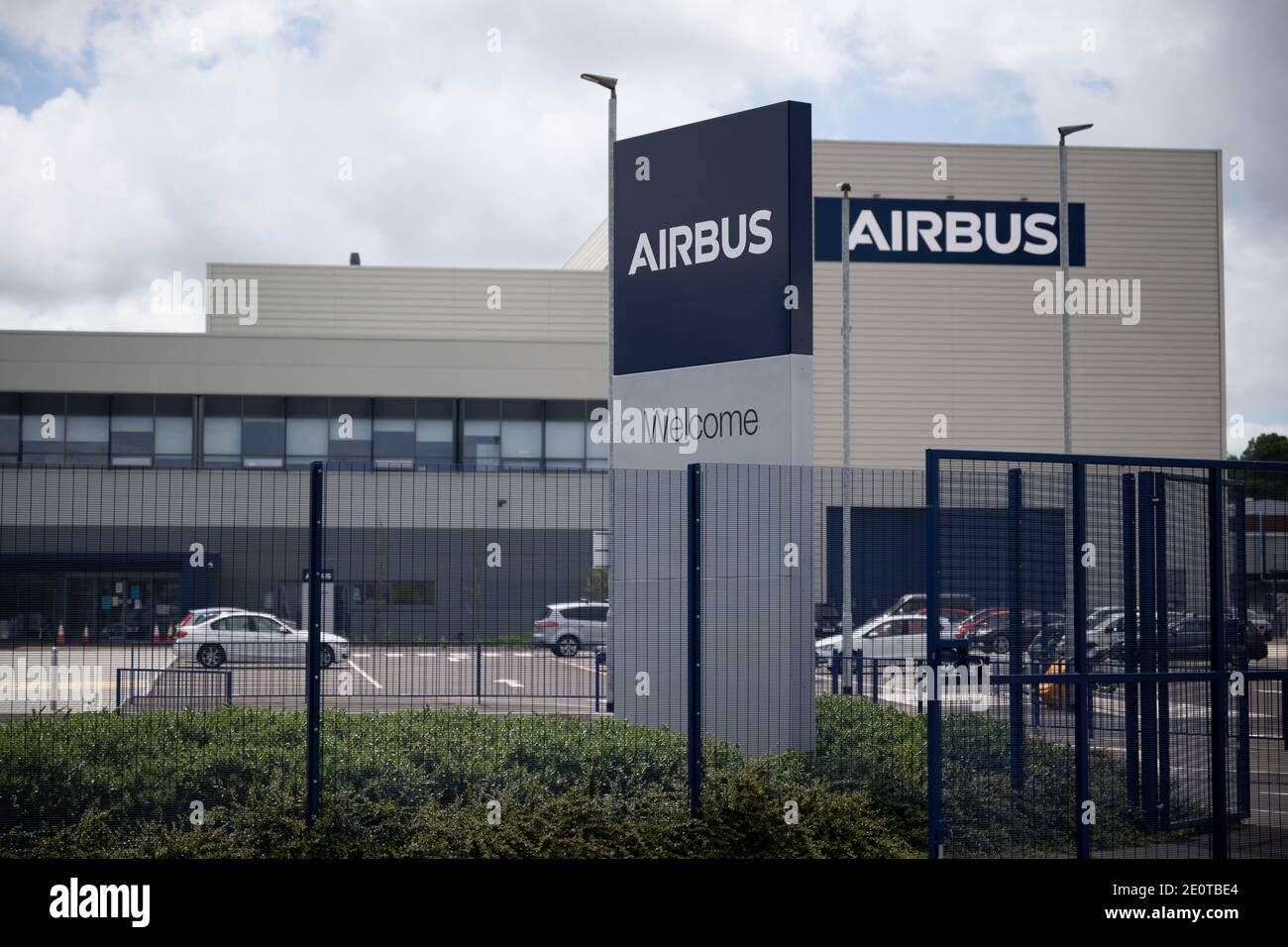A general view of the Airbus factory in Filton, Bristol, England, UK ...