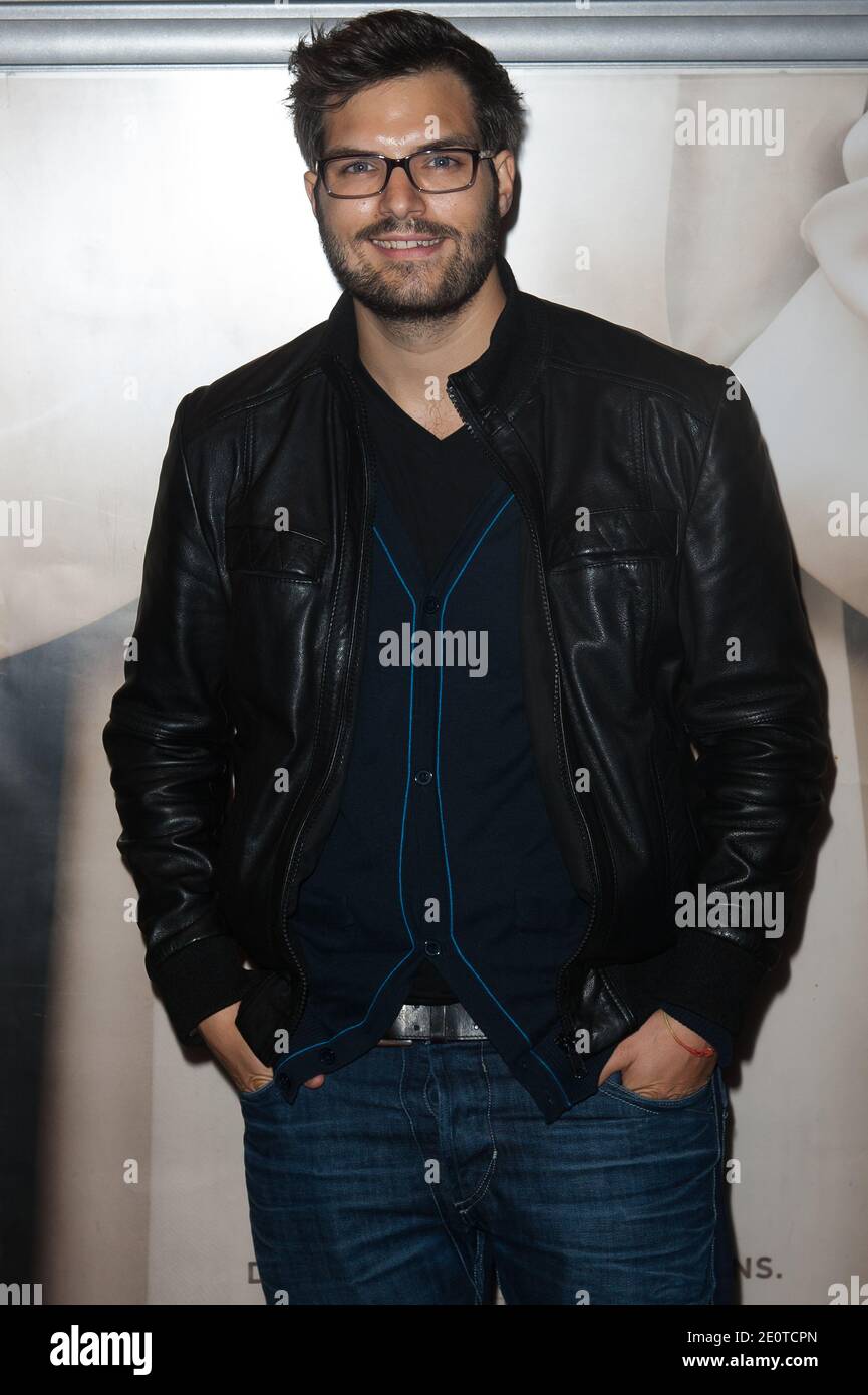 EXCLUSIVE. Clement Manuel attending the premiere of the new Arte TV ...