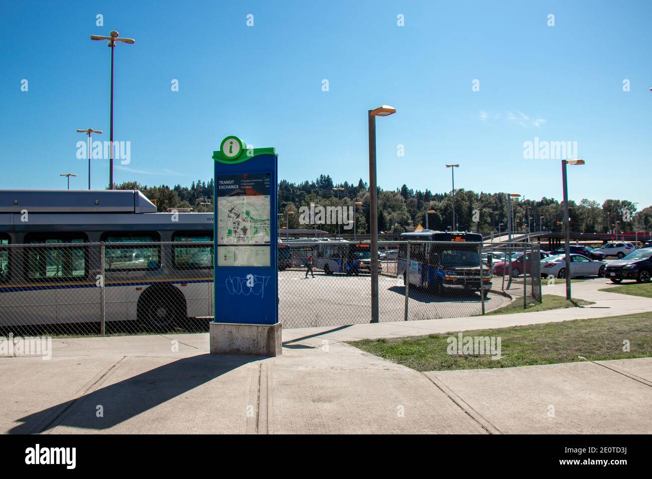 Bus stop coquitlam hi-res stock photography and images - Alamy