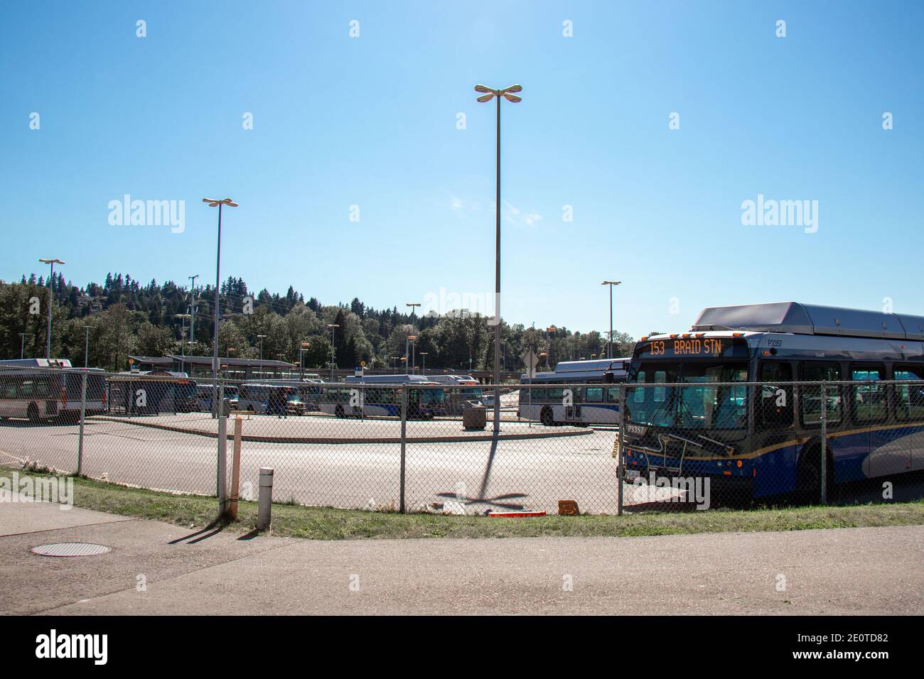 Bus stop coquitlam hi-res stock photography and images - Alamy