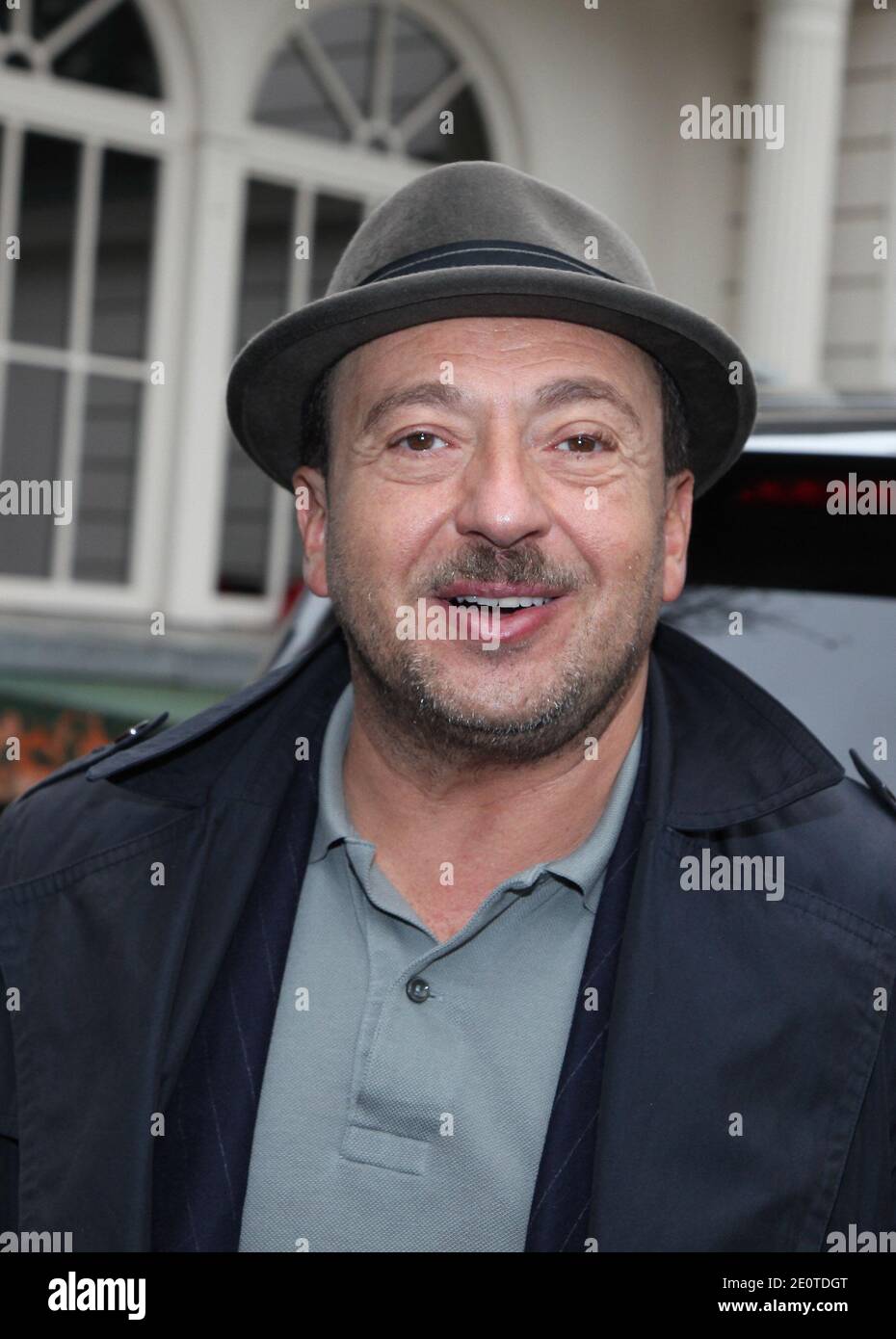 EXCLUSIVE - Patrick Timsit arriving at Studio Gabriel for the taping of ...