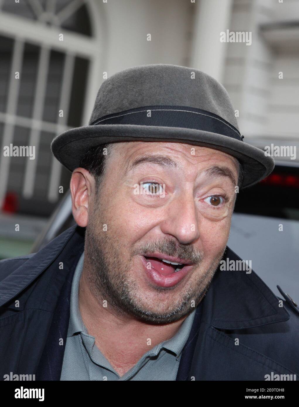 EXCLUSIVE - Patrick Timsit arriving at Studio Gabriel for the taping of ...