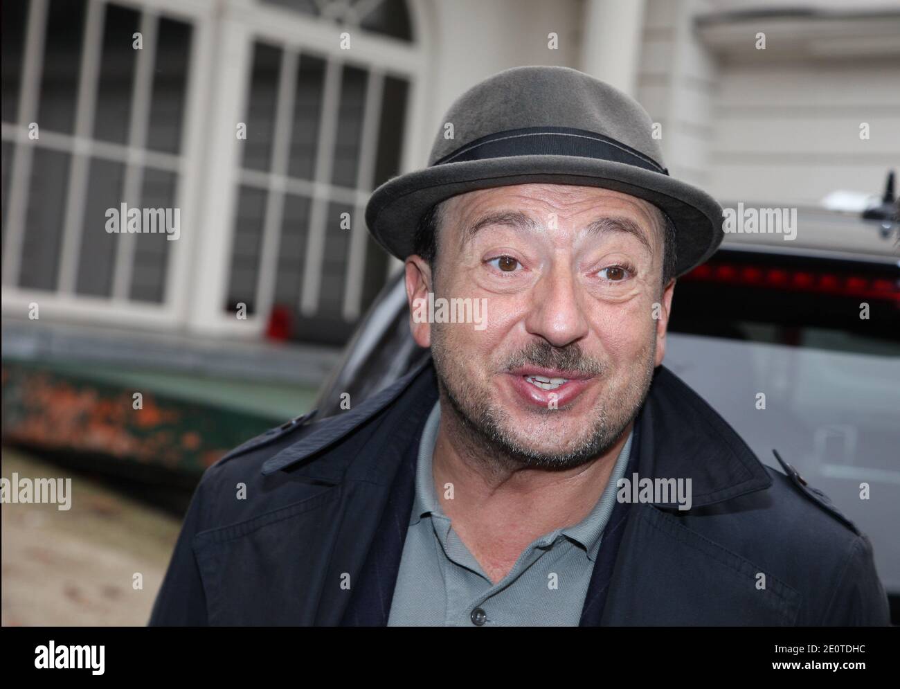 EXCLUSIVE - Patrick Timsit arriving at Studio Gabriel for the taping of ...