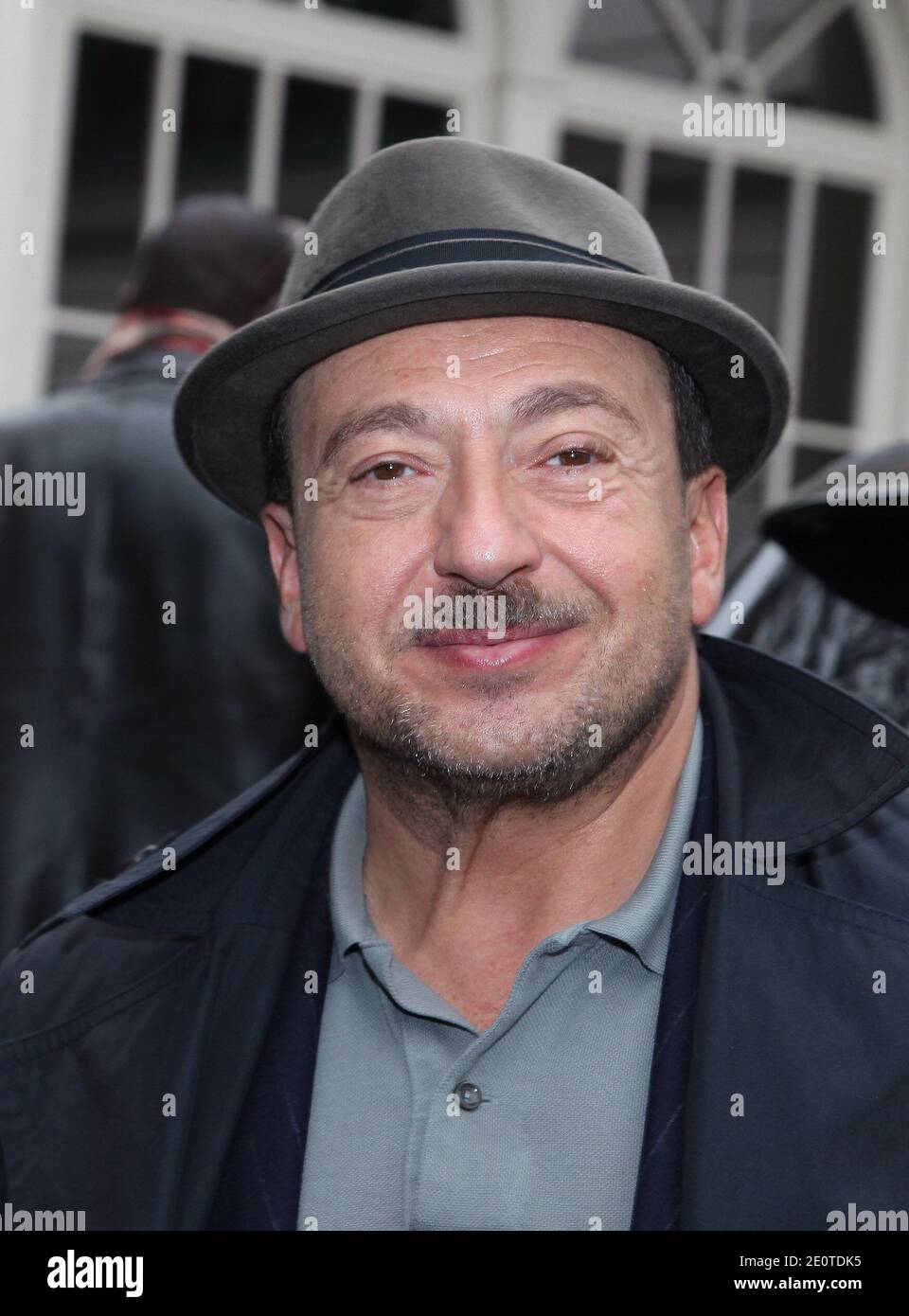 EXCLUSIVE - Patrick Timsit arriving at Studio Gabriel for the taping of ...