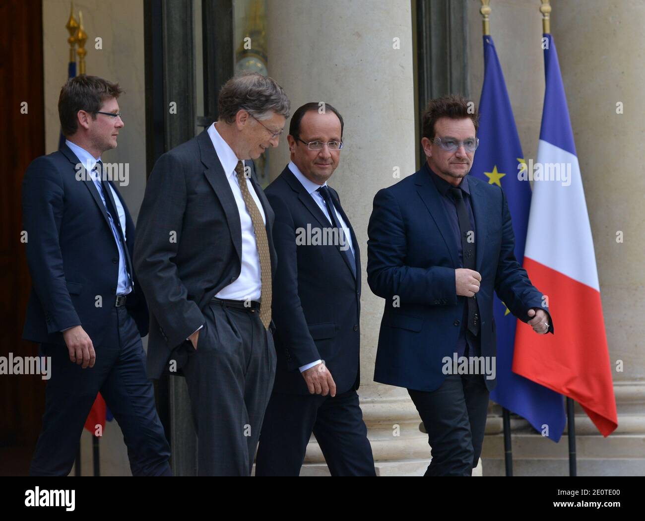 Microsoft founder bill gates paris hi-res stock photography and images ...