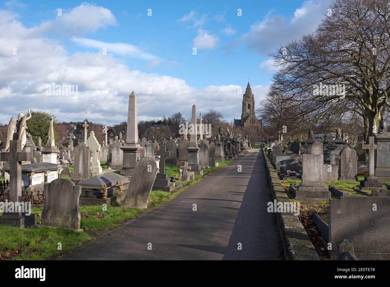 Rock cemetery, nottingham hi-res stock photography and images - Alamy