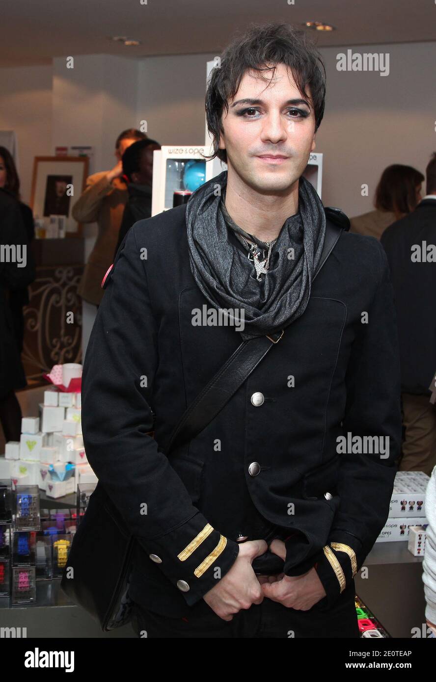 Mikelangelo Loconte attending the opening party of 'One Shot - Janally ...