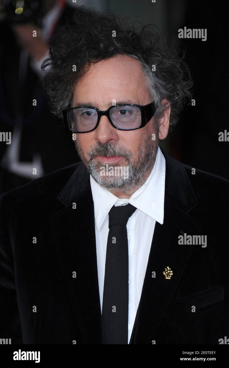 Tim Burton attending the Premiere of Frankenweenie opening the BFI ...
