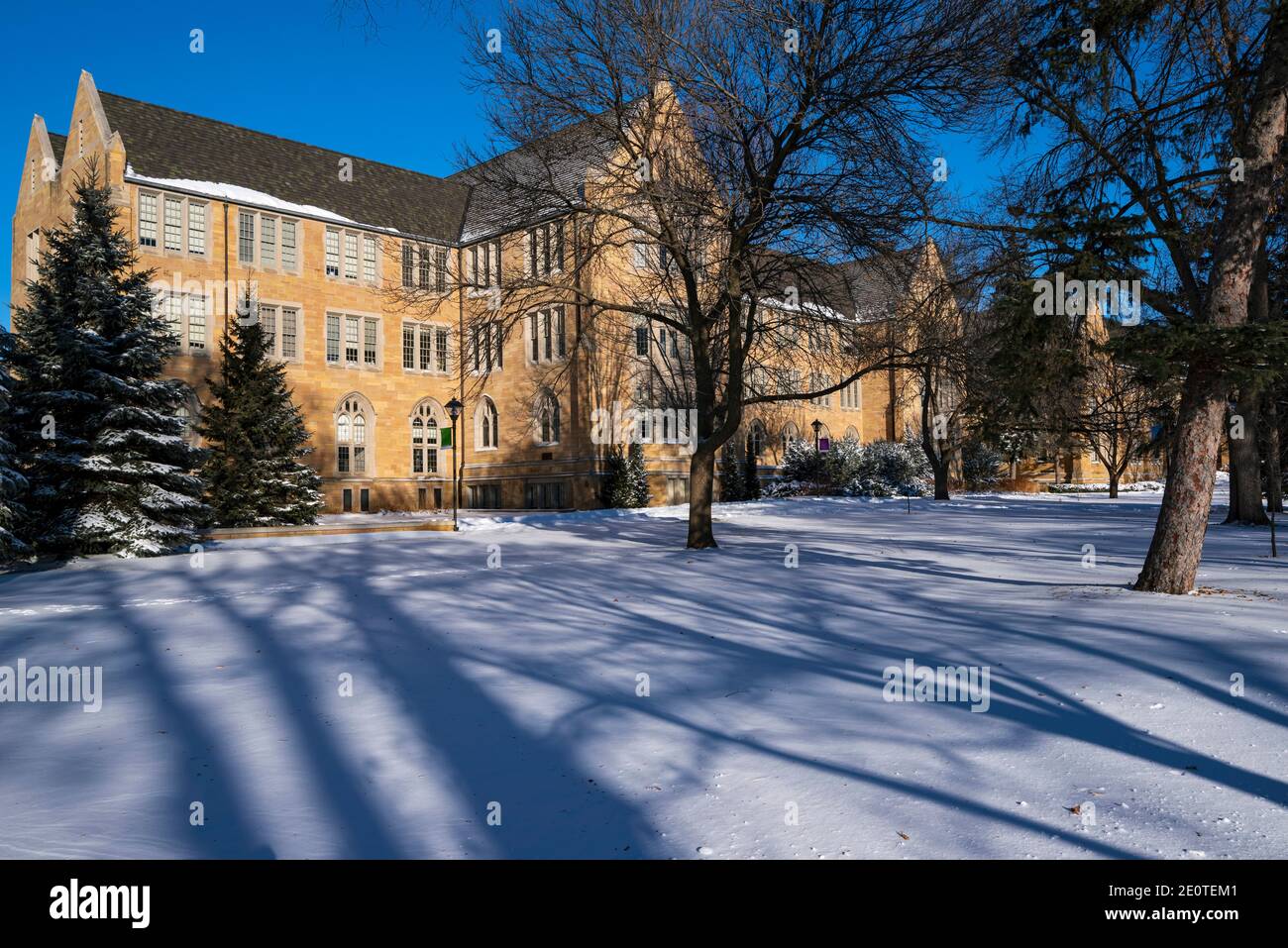 historic campus hall building at university in saint paul minnesota ...