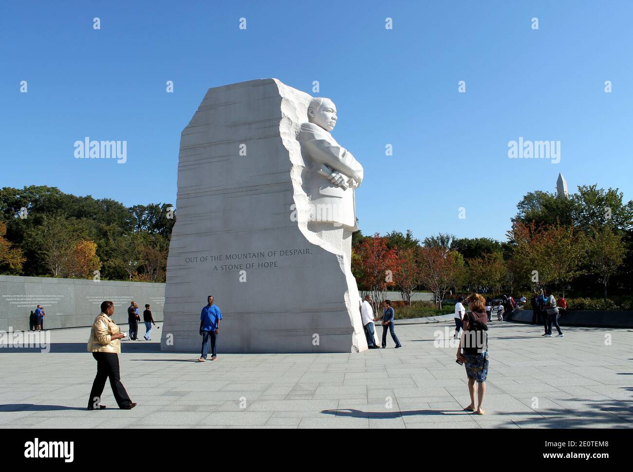 Martin Luther King Jr. Monument in Washington DC Stock Photo - Alamy