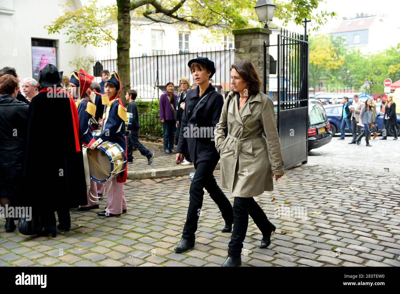 Sophie Marceau and her agent Elisabeth Tanner attending French director ...