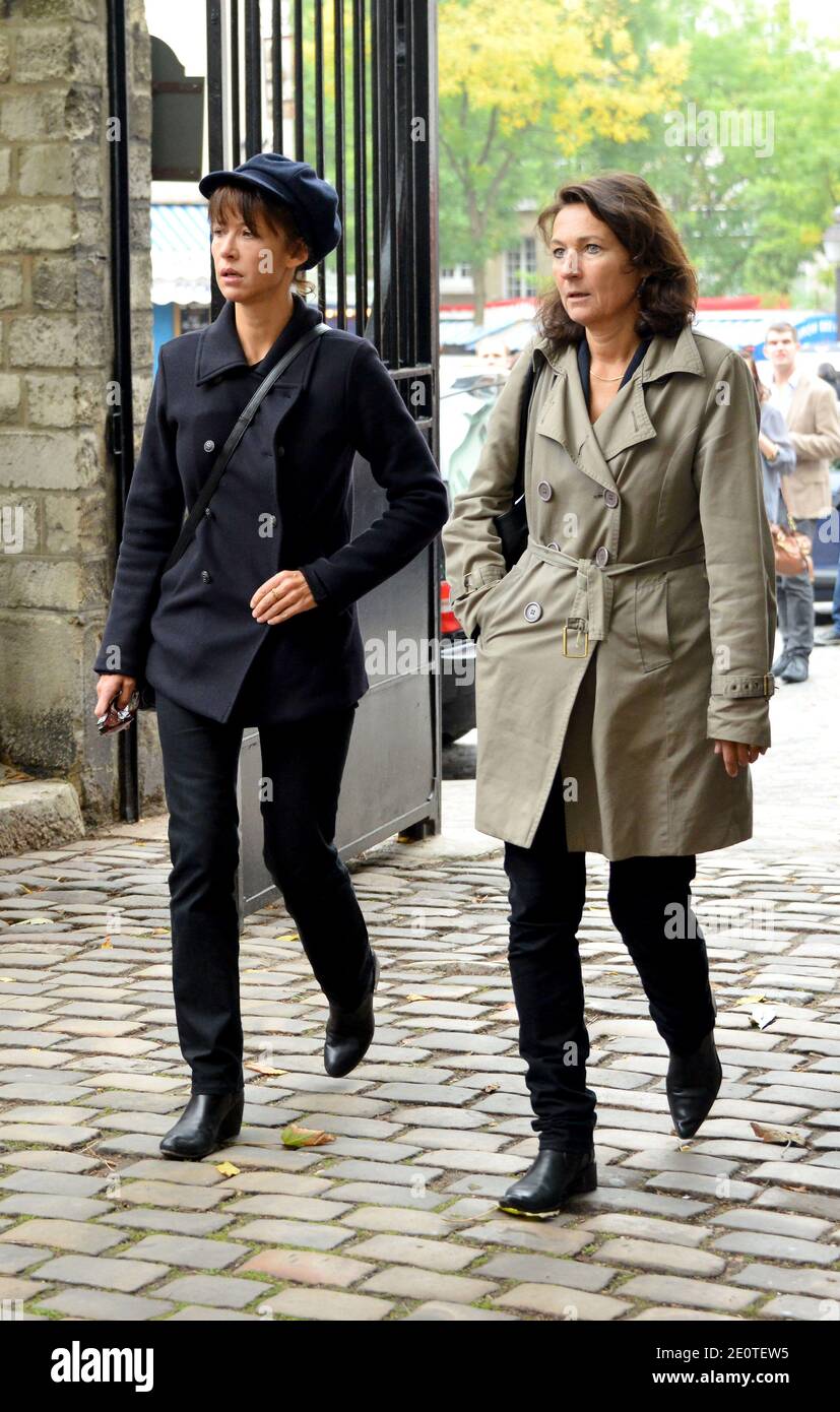 Sophie Marceau and her agent Elisabeth Tanner attending French director ...