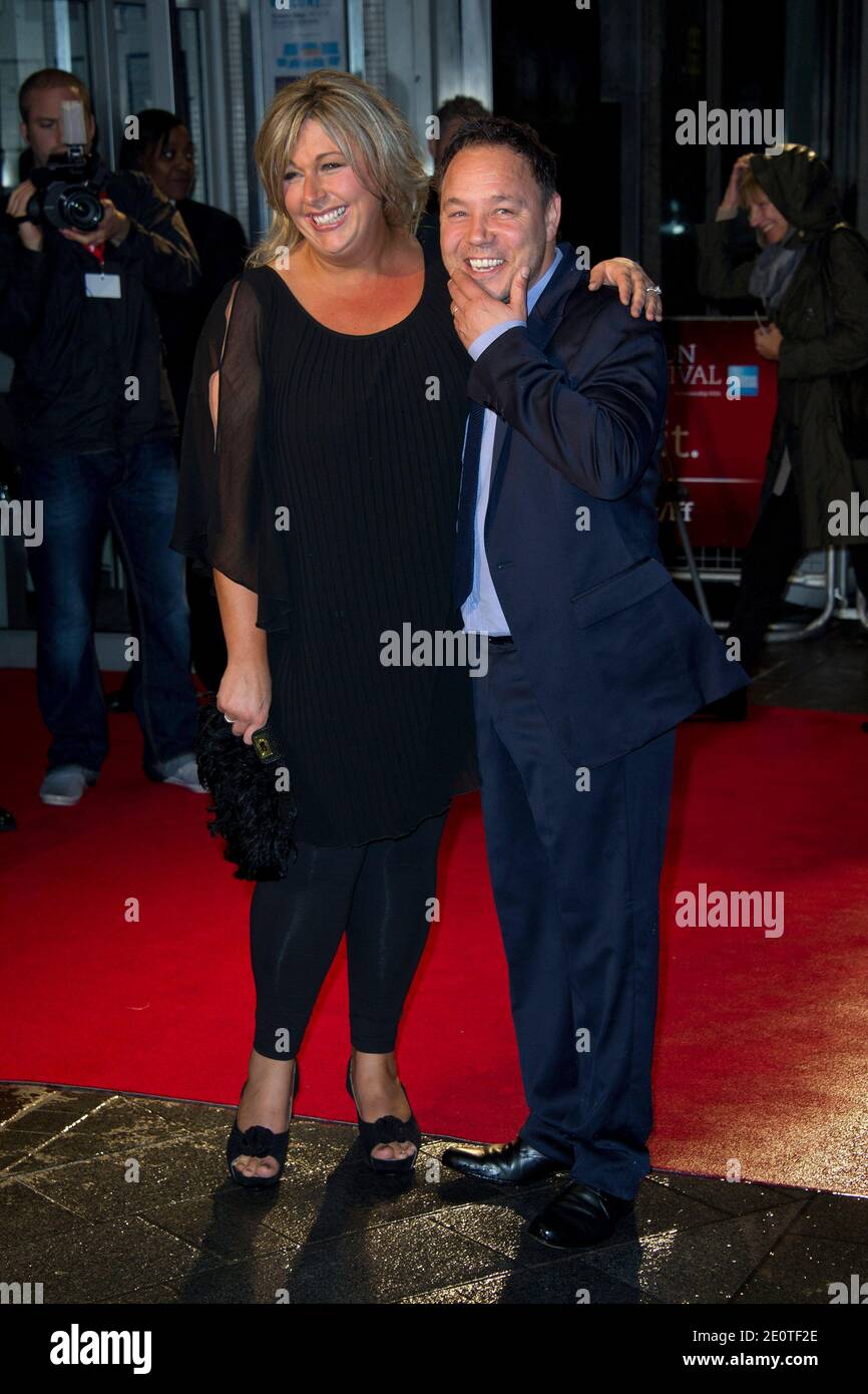 Hannah Graham and Stephen Graham attending the premiere of 'Blood' as ...