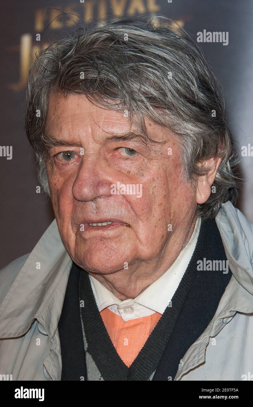 Jean-Pierre Mocky attending the closing ceremony of the 'Jules Verne ...