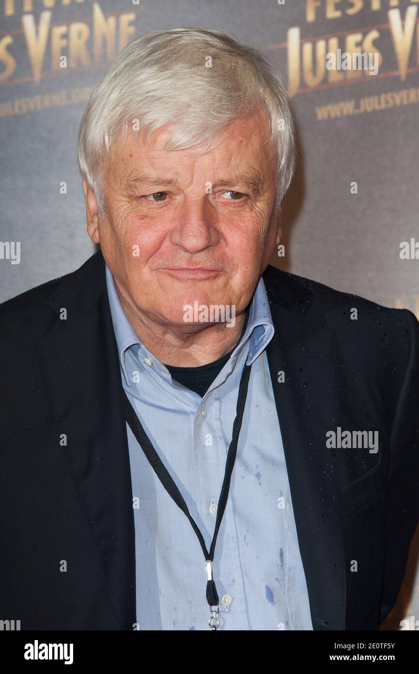 Jacques Perrin attending the closing ceremony of the 'Jules Verne ...