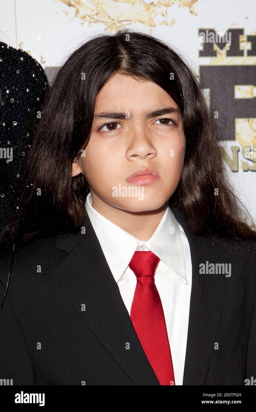 Blanket Jackson arriving at the 'Mr. Pink Ginseng Drink Launch Party ...
