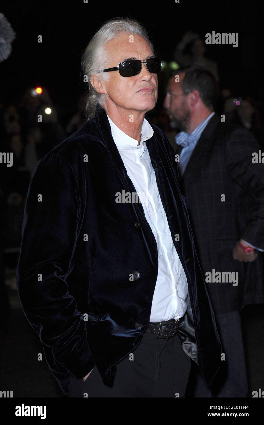 Jimmy Page attending the UK Premiere of 'Led Zeppelin: Celebration Day ...