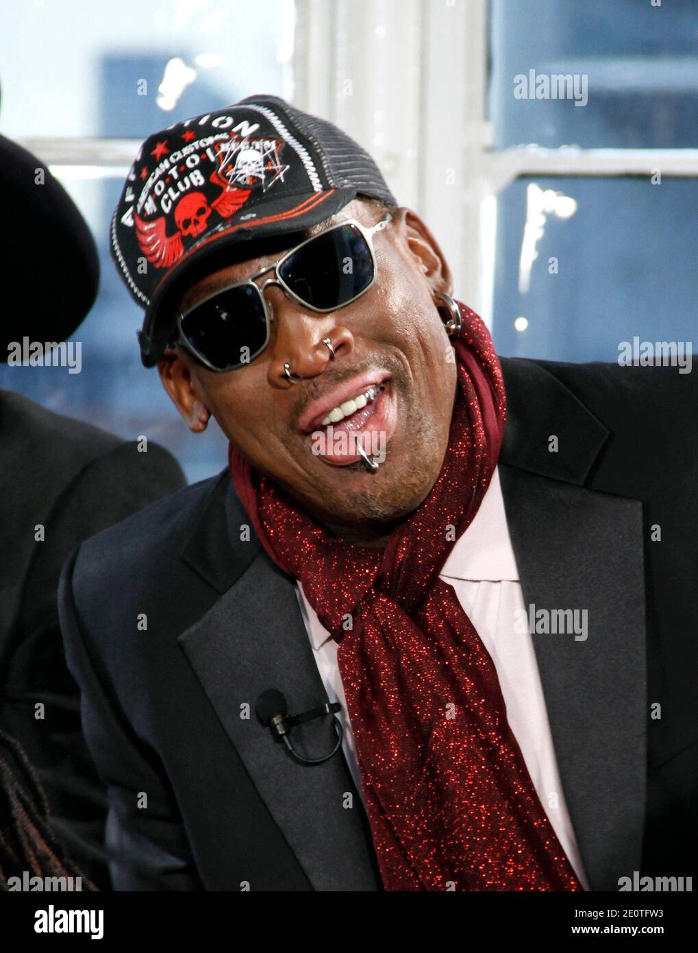 Dennis Rodman attends the "All-Star Celebrity Apprentice" press ...