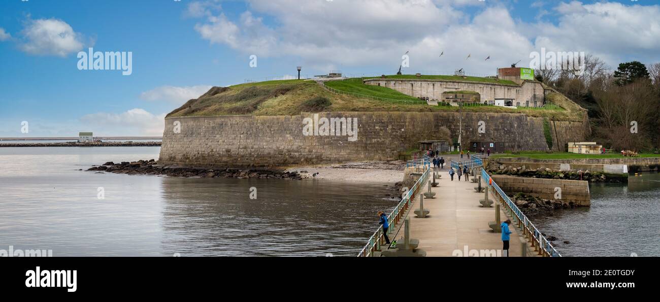 Weymouth nothe historic fort hi-res stock photography and images - Alamy