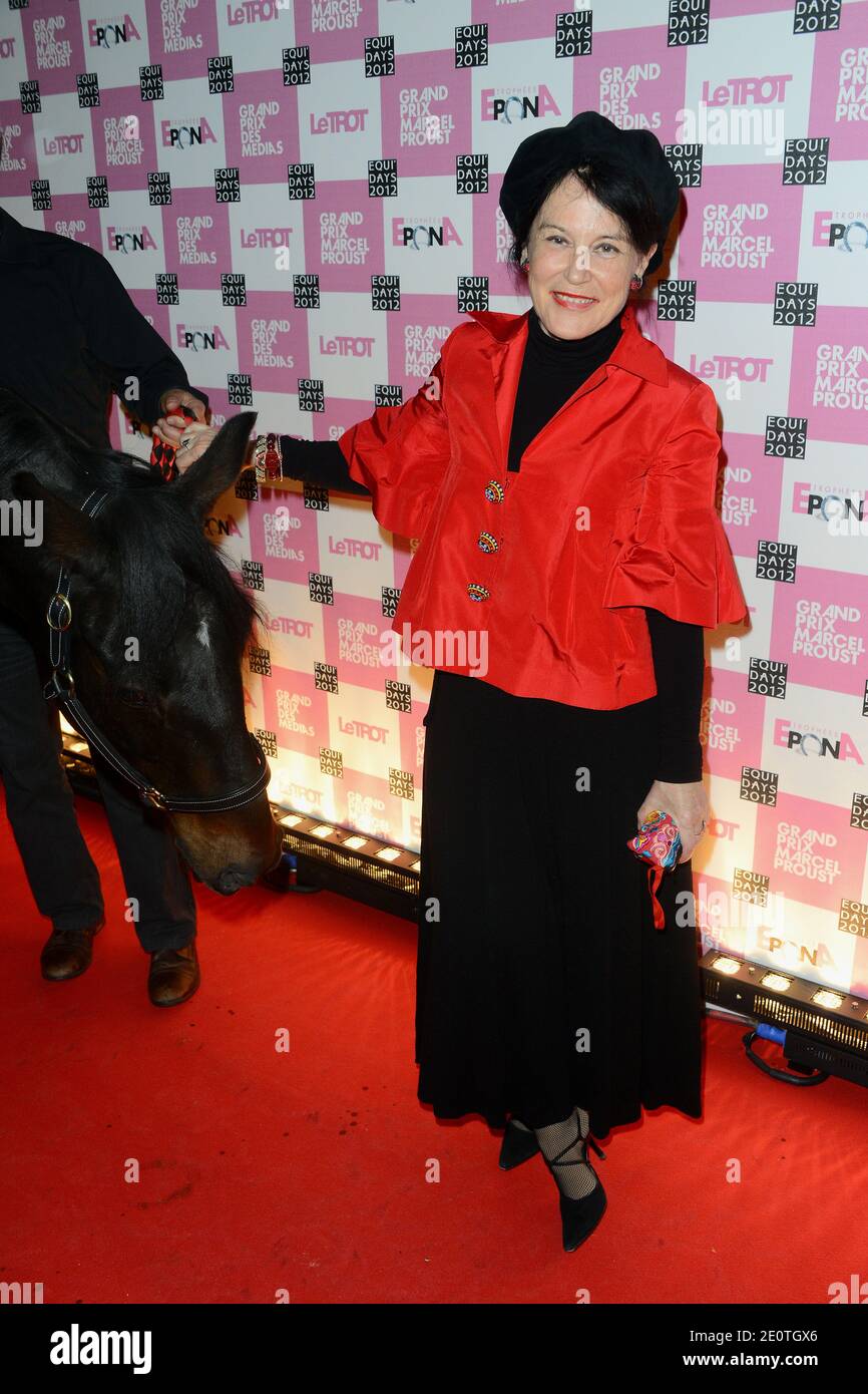 Irene Frain attending the 19th Annual Epona Festival in Cabourg, France ...