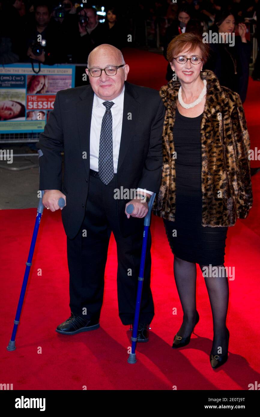 Ben Lewin and Judi Levine attend the premiere of 'The Sessions' during ...