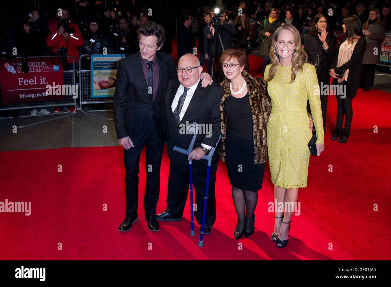 John Hawkes, Ben Lewin, Judi Levine and Helen Hunt attend the premiere ...