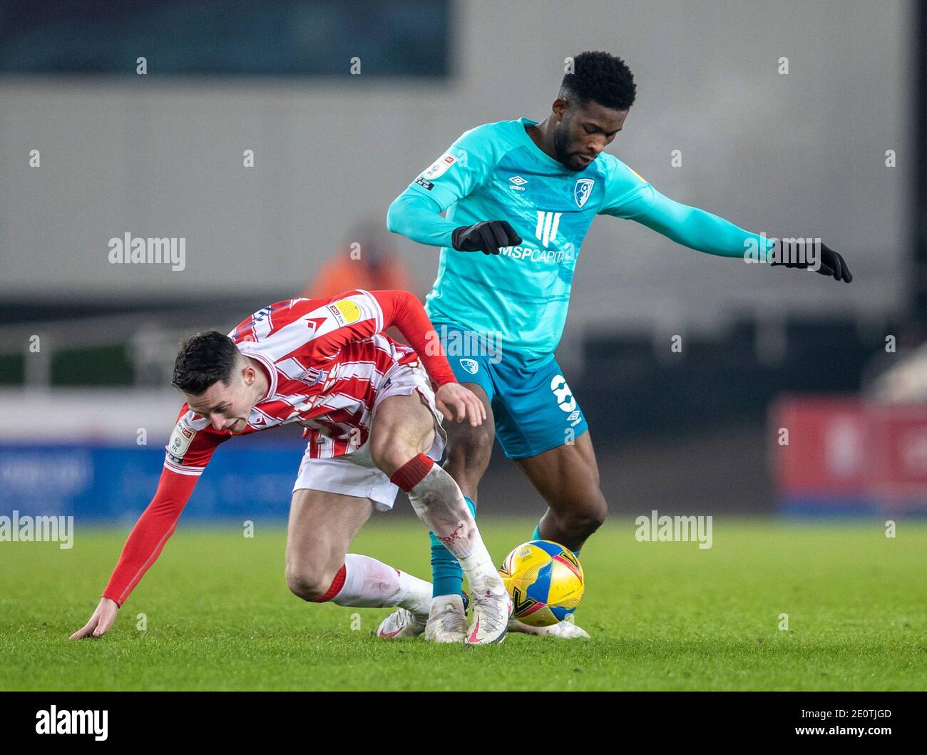 Stoke, UK. 02nd Jan, 2021. 2nd January 2021; Bet365 Stadium, Stoke ...