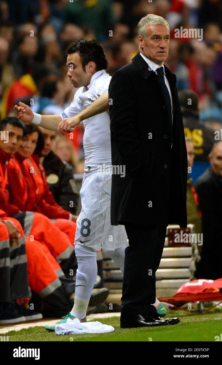 Didier deschamps mathieu valbuena hi-res stock photography and images ...