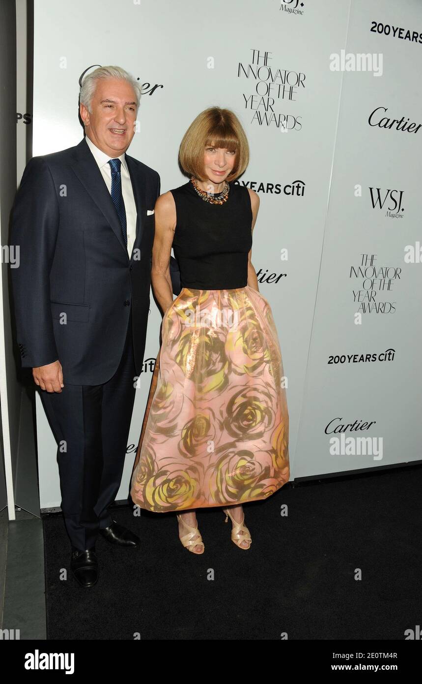 Patrick Kinmonth, Anna Wintour attending the WSJ Magazine hosts the 2nd ...