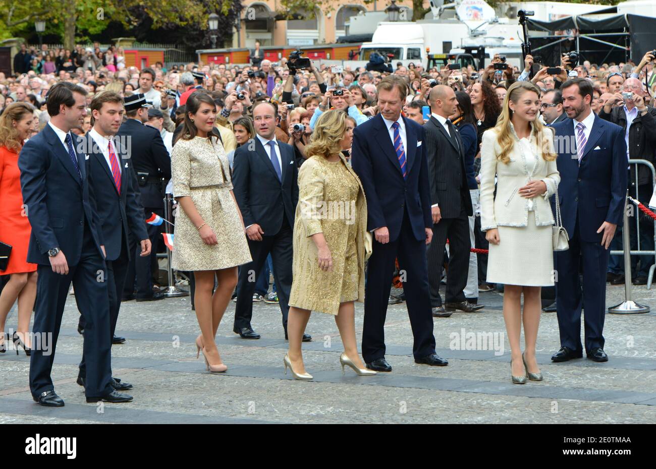 Hereditary Grand Duke Guillaume of Luxembourg and Belgian Countess ...