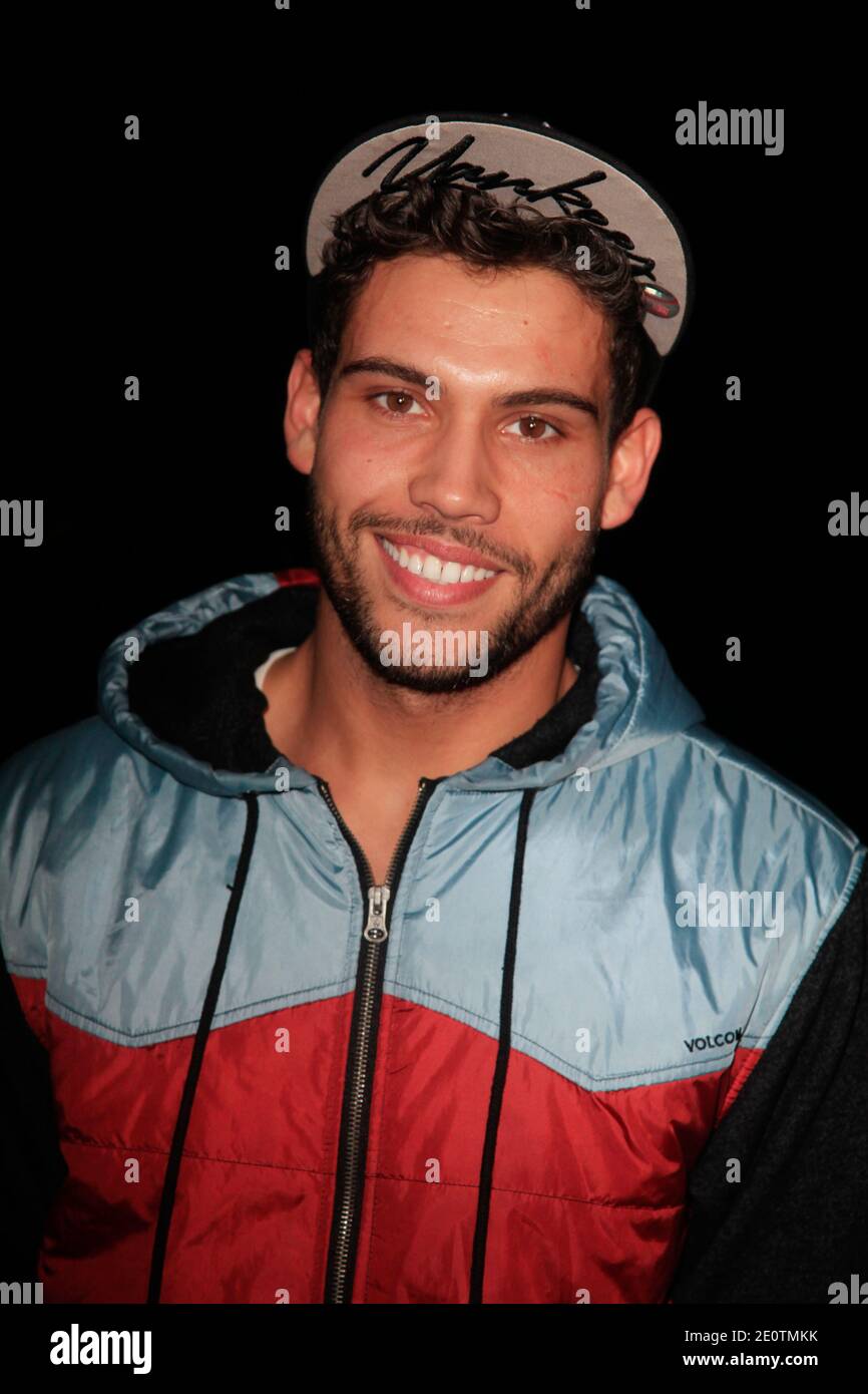 Kevin Miranda attending the premiere of 'Paranormal Activity 4' held at ...
