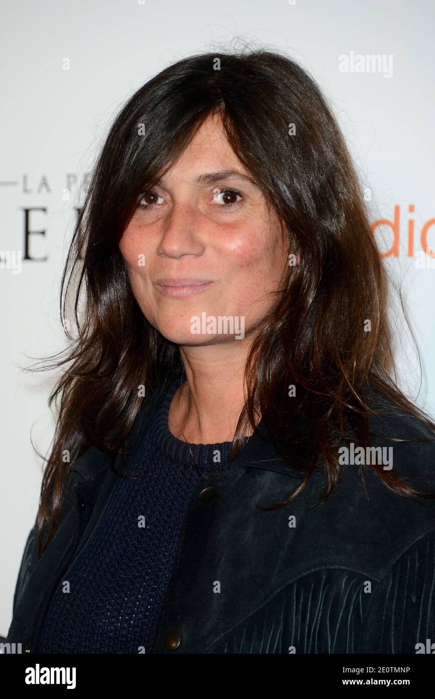 Emmanuelle Alt attending the premiere of 'Stars 80' held at Le Rex ...