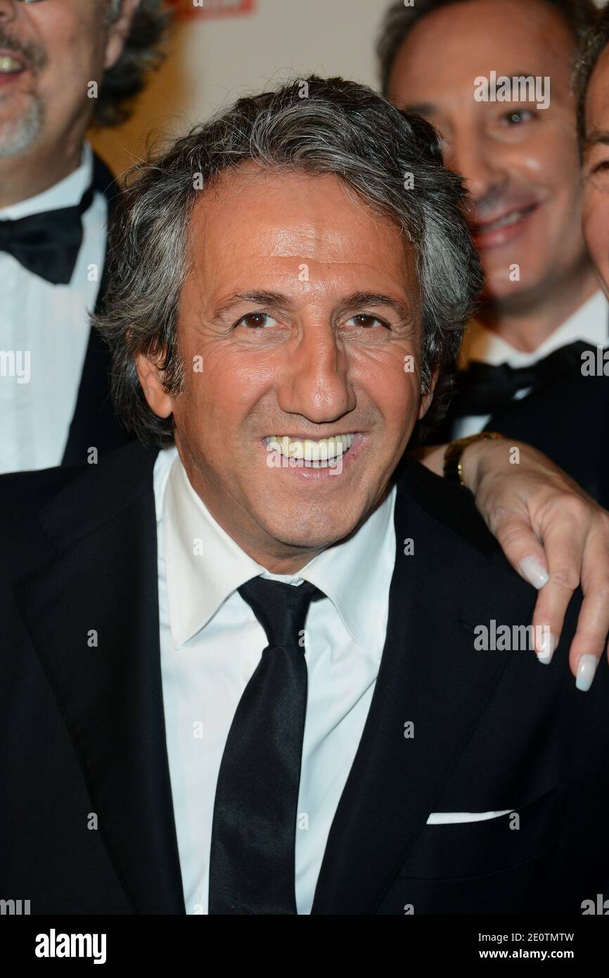 Richard Anconina attending the premiere of 'Stars 80' held at Le Rex ...