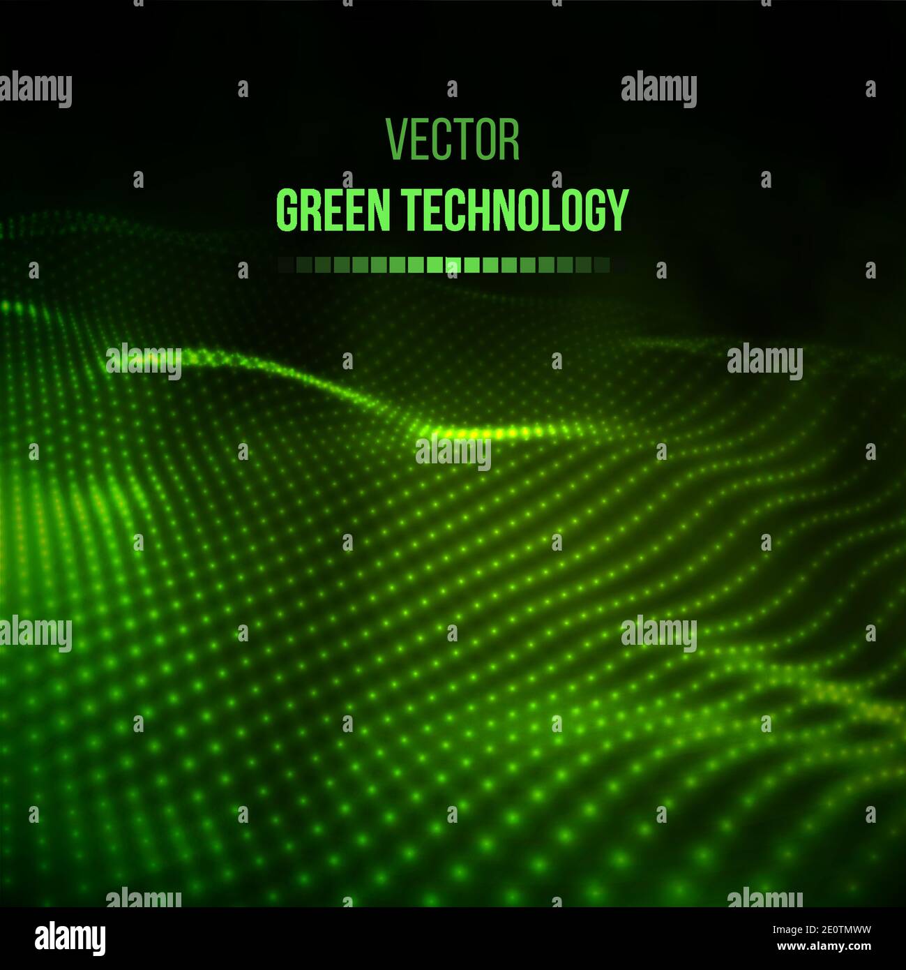 Green technology background. Green energy vector illustration eps10 ...