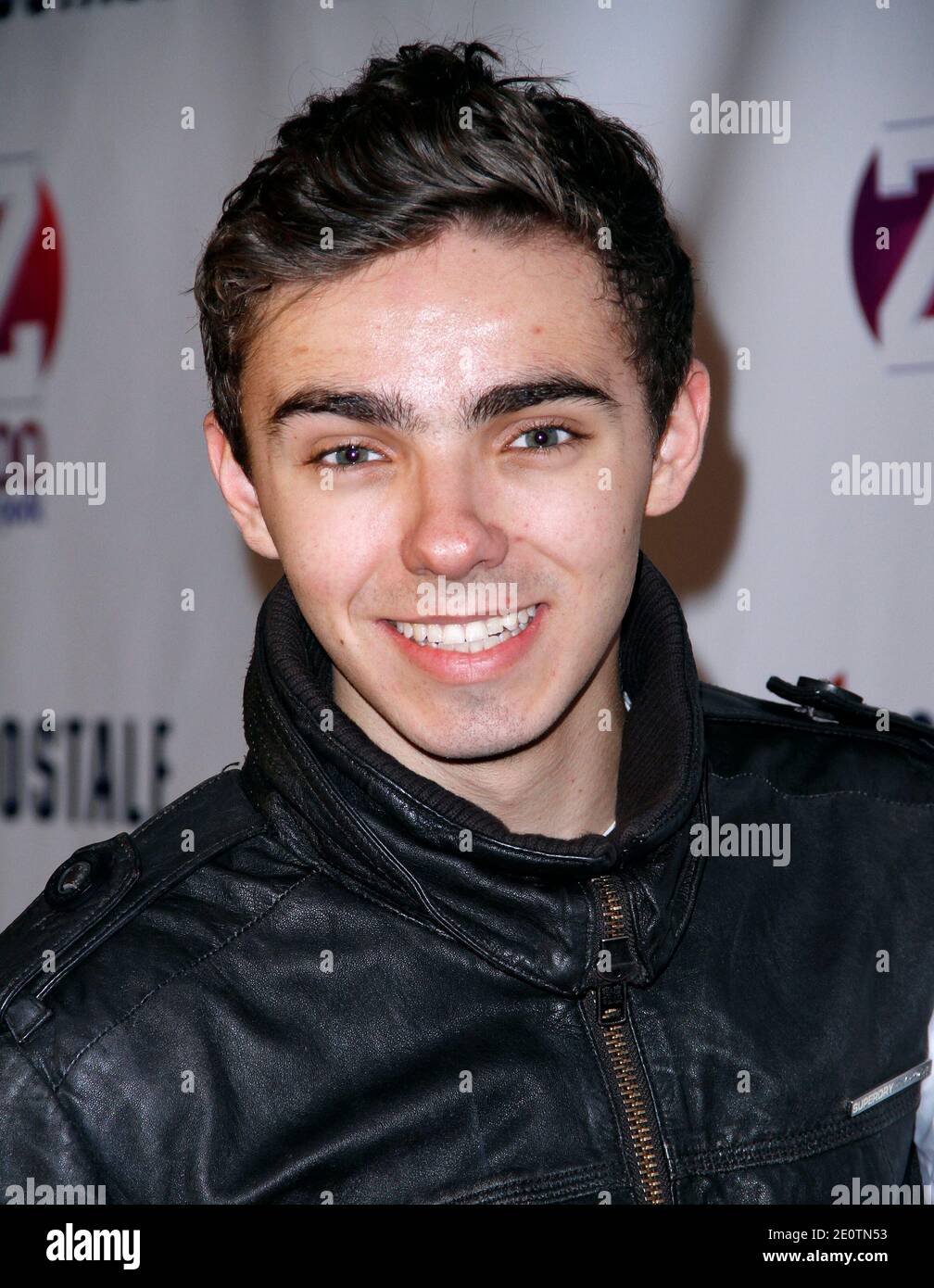 Nathan Sykes of The Wanted attends the 2012 Z100 Jingle Ball kick off ...