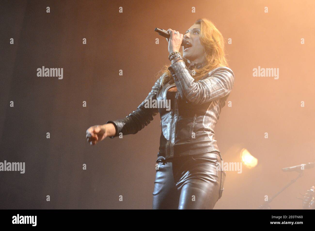 Sabrina performs live after the premiere of 'Stars 80' held at the ...
