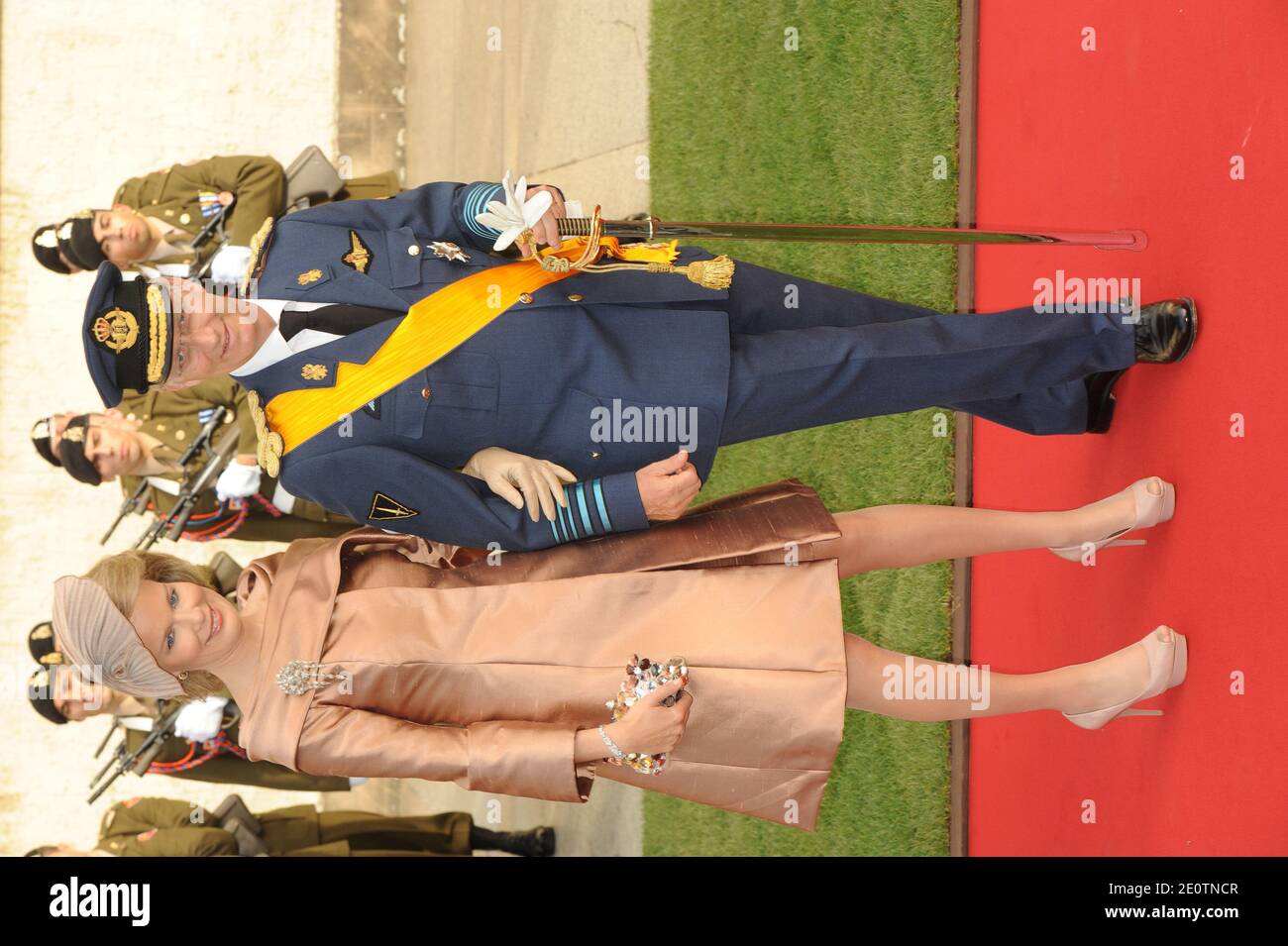 Crown Prince Philippe of Belgium and Crown Princess Mathilde of Belgium ...