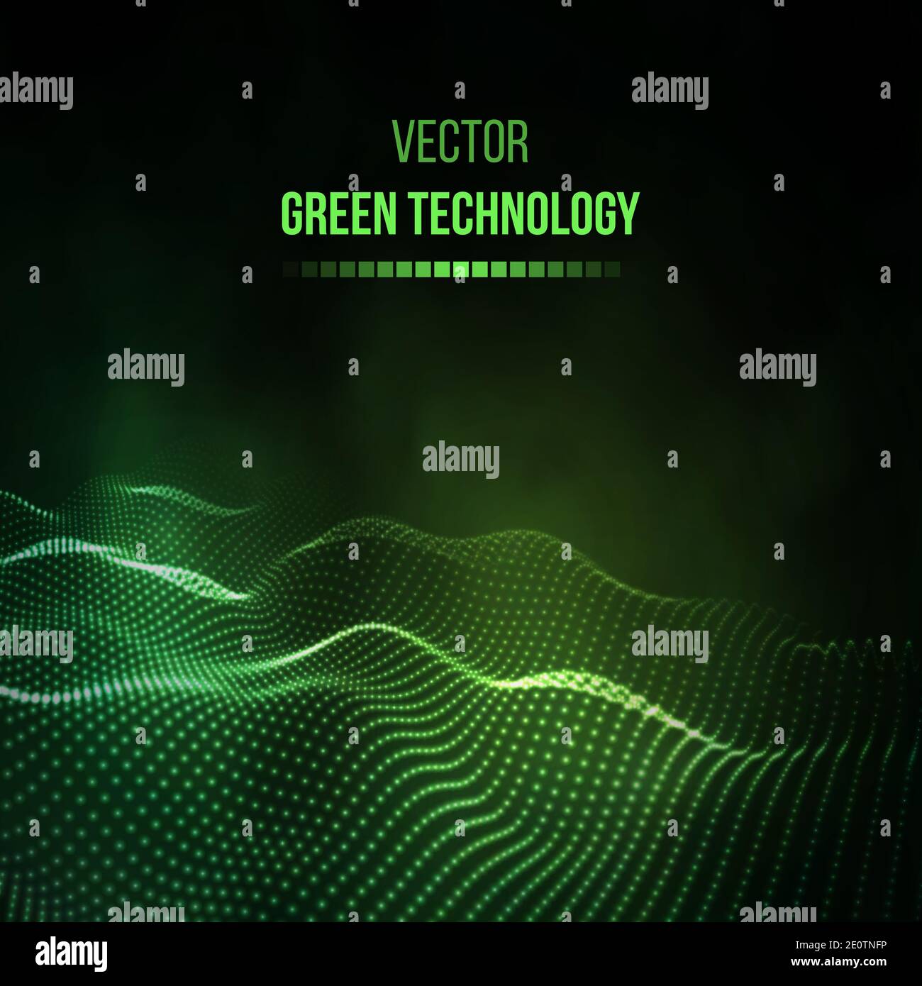 Green technology background. Green energy vector illustration eps10 ...