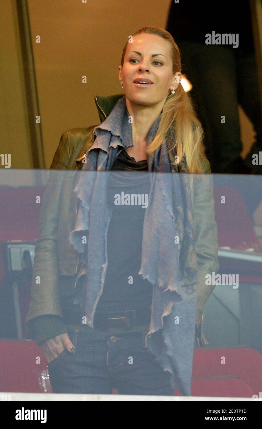 Zlatan Ibrahimovic's wife Helena Seger attending the French First ...