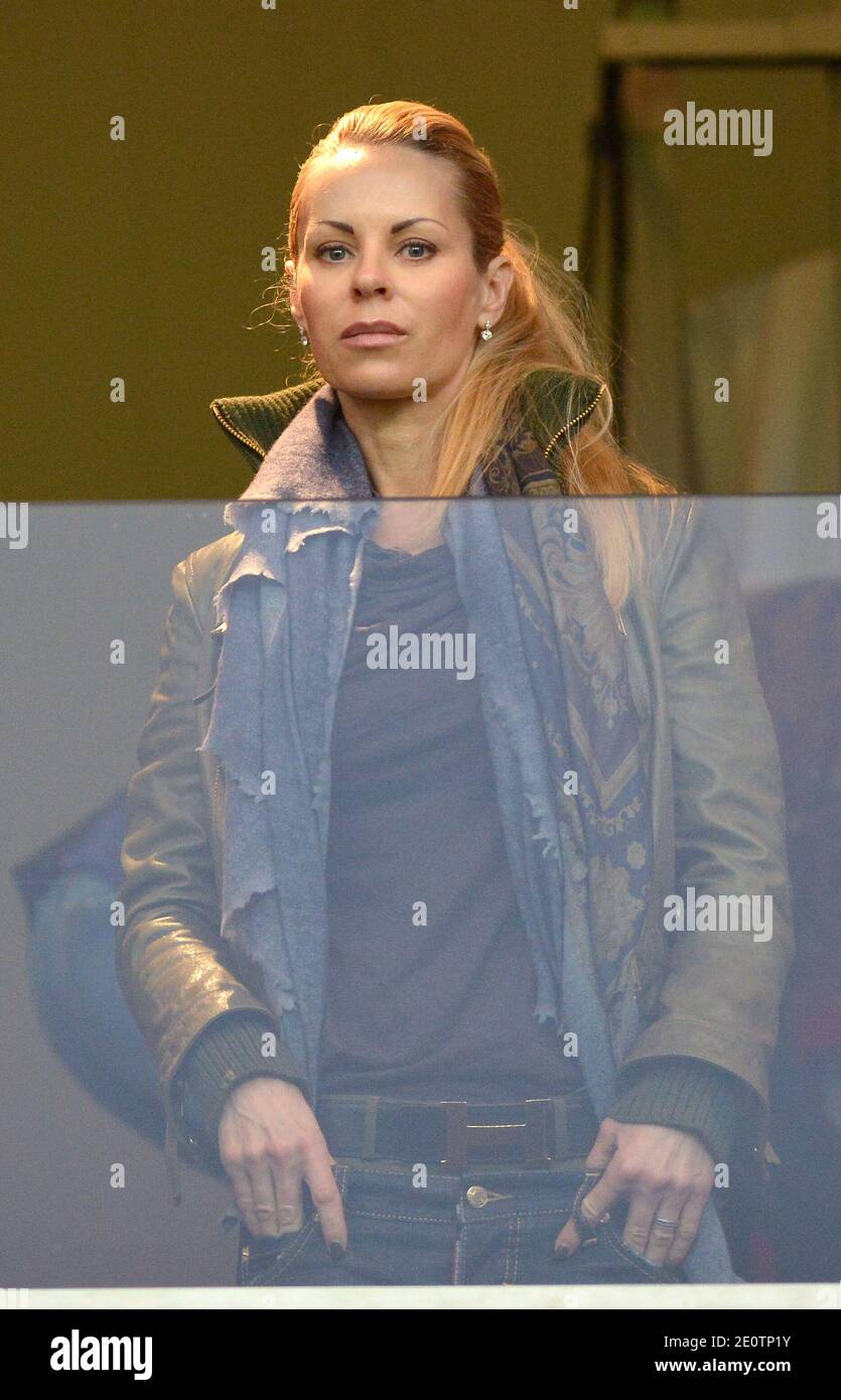 Zlatan Ibrahimovic's wife Helena Seger attending the French First ...