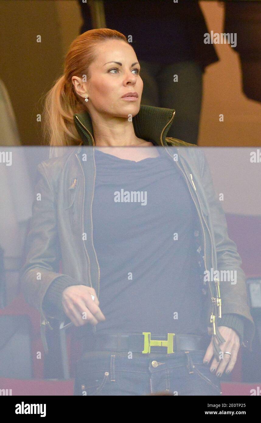 Zlatan Ibrahimovic's wife Helena Seger attending the French First ...
