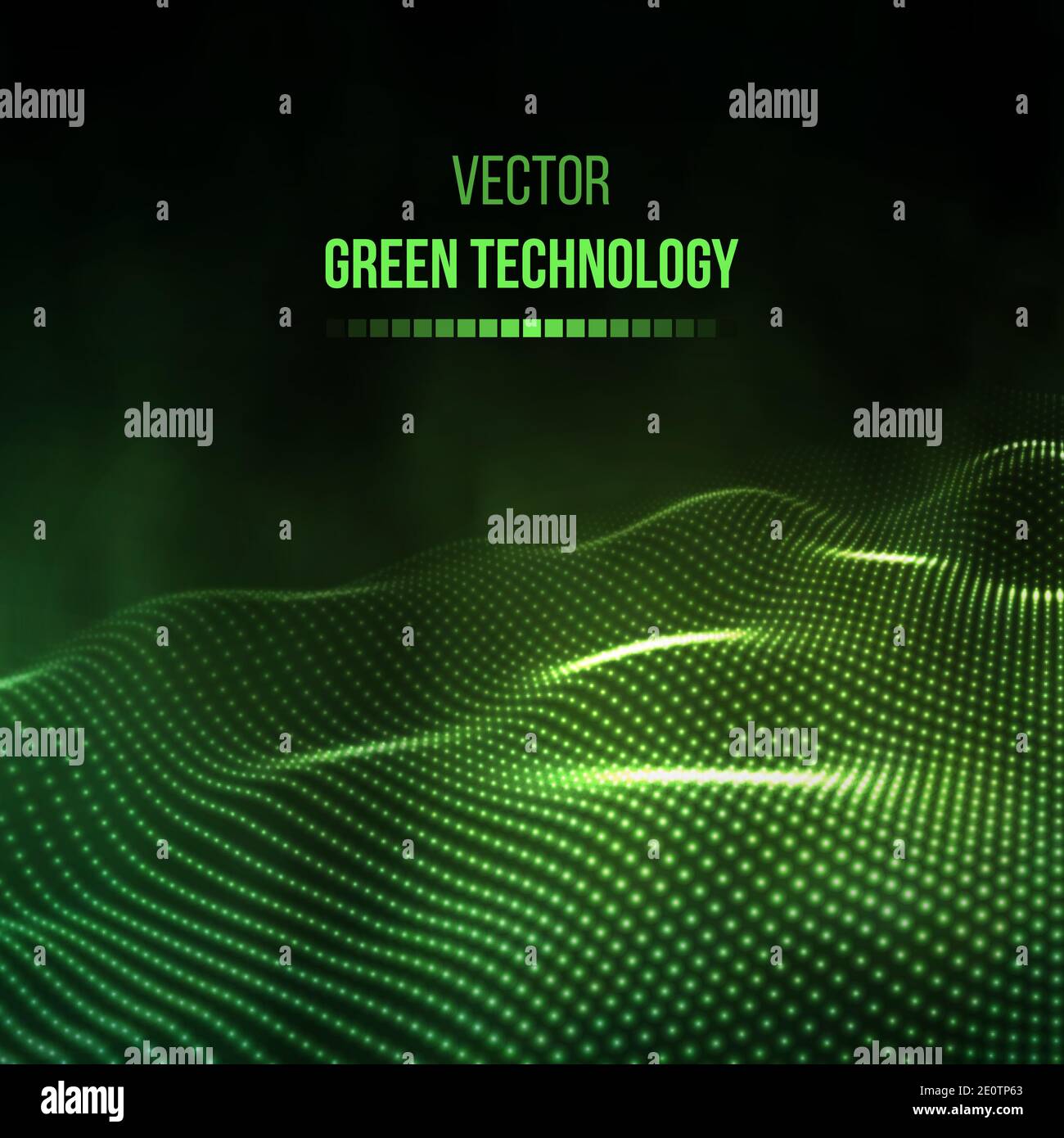 Green technology background. Green energy vector illustration eps10 ...