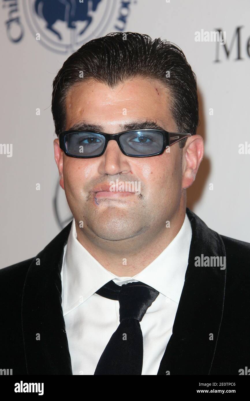 Jason Davis arriving at Mercedes-Benz presents 'The Carousel of Hope ...