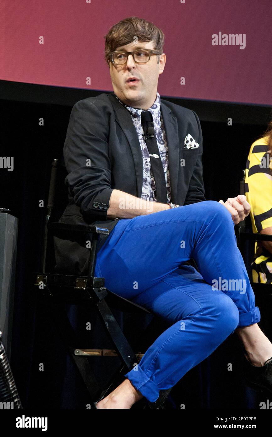 Andrew Bevan attending the Teen Vogue Fashion Academy at the Hudson ...