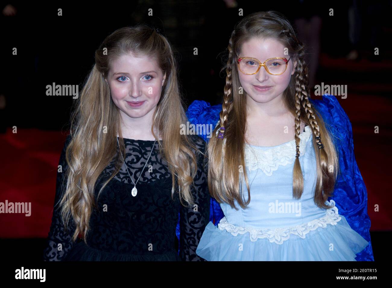 Bebe Cave and Jessie Cave attending the 'Great Expectations' Premiere ...